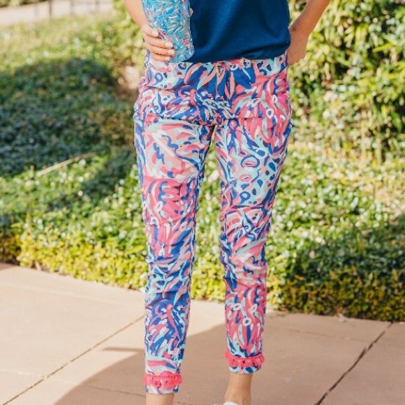 Simply Southern | Pants & Jumpsuits | Simply Southern Rainforest Palms ...